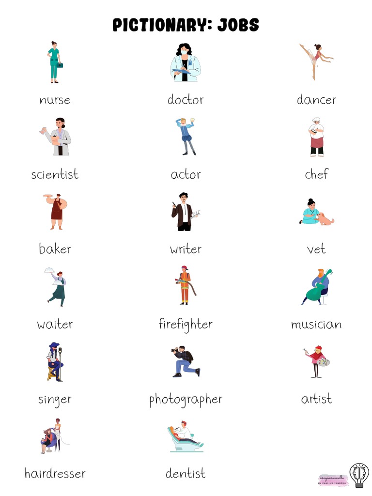 Pictionary My Dream Job | PDF