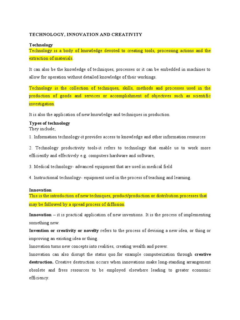 UCU 104 Lesson 4 | PDF | Design Thinking | Innovation