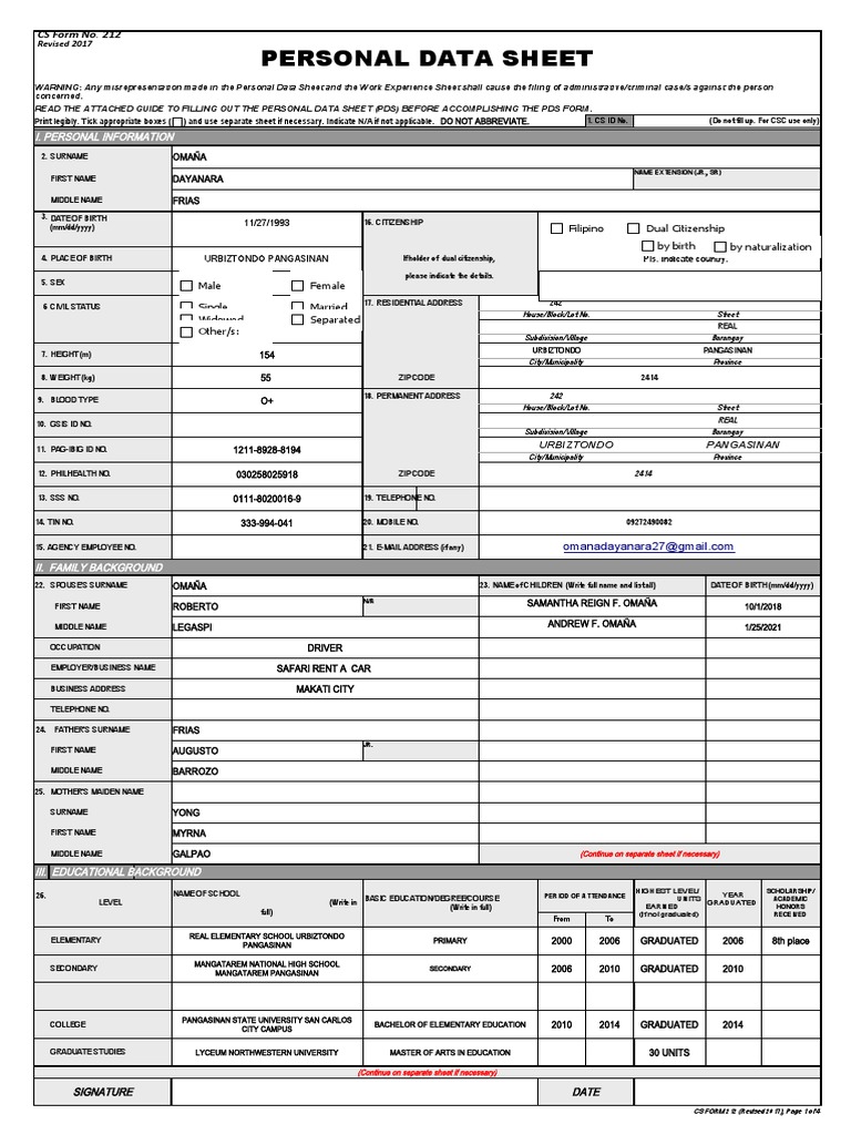 New PDS | PDF | Teachers | Affidavit