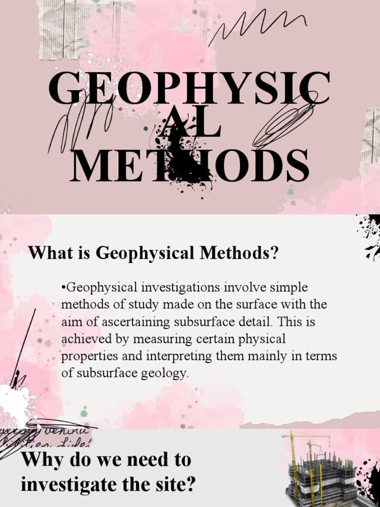 Geophysical Methods | PDF | Geophysics | Geology