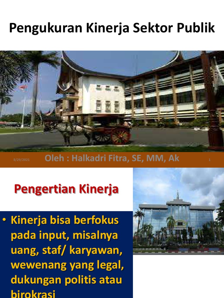 Materi 3 Pengukuran Kinerja Sektor Publik | PDF