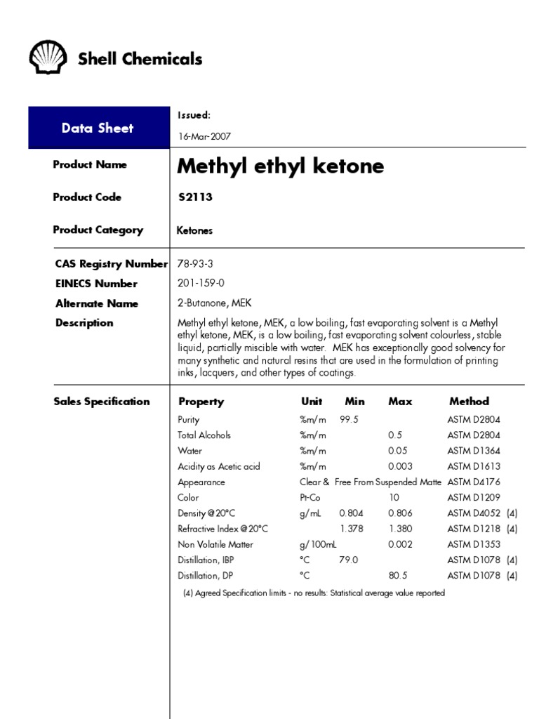 Mek Eu 26 | PDF | Solvent | Distillation