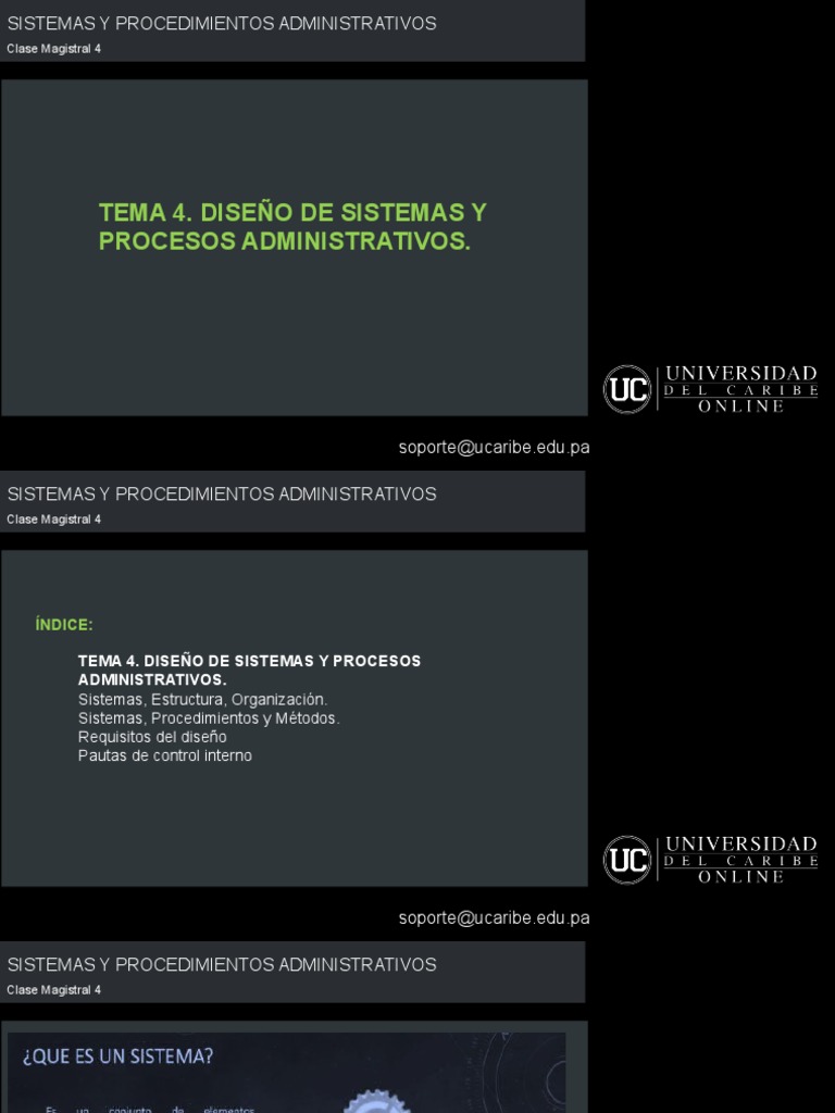PPT-4 - Sistemas y Proced Administrativos | PDF | Crecimiento personal y profesional ...