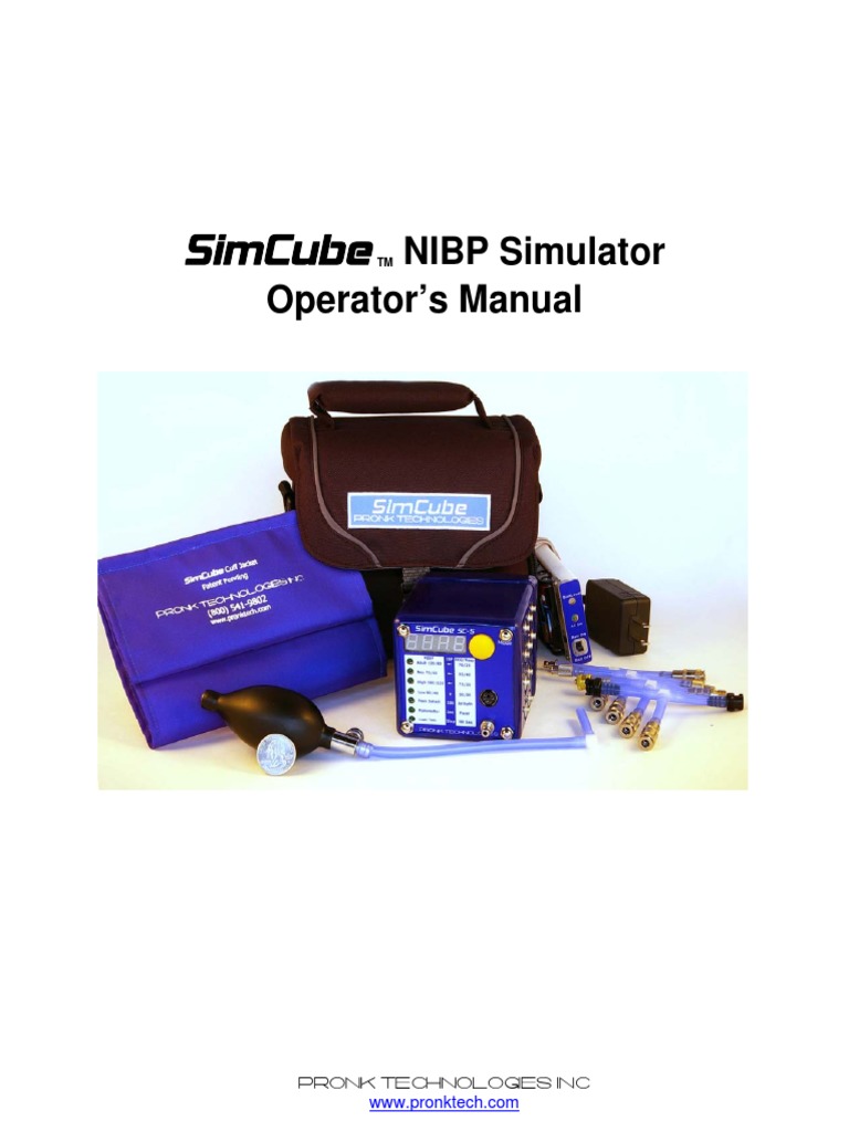 SimCube SC 5 User Manual PDF | PDF | Blood Pressure