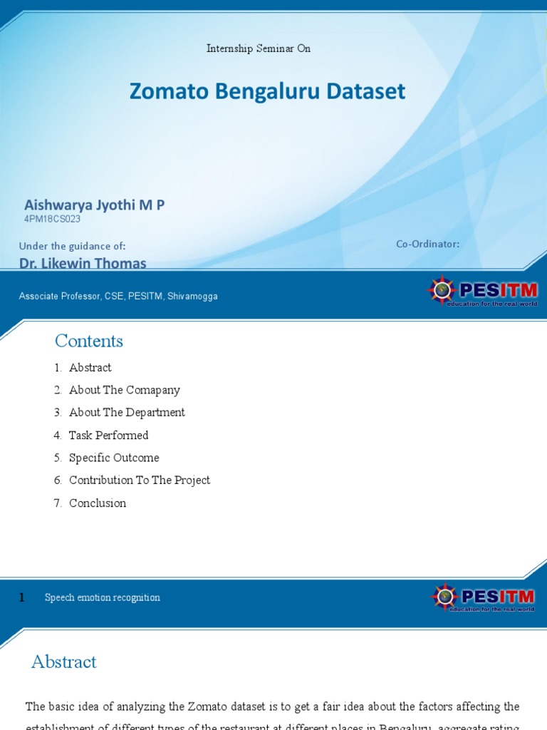 Internship | PDF | Emotions | Speech