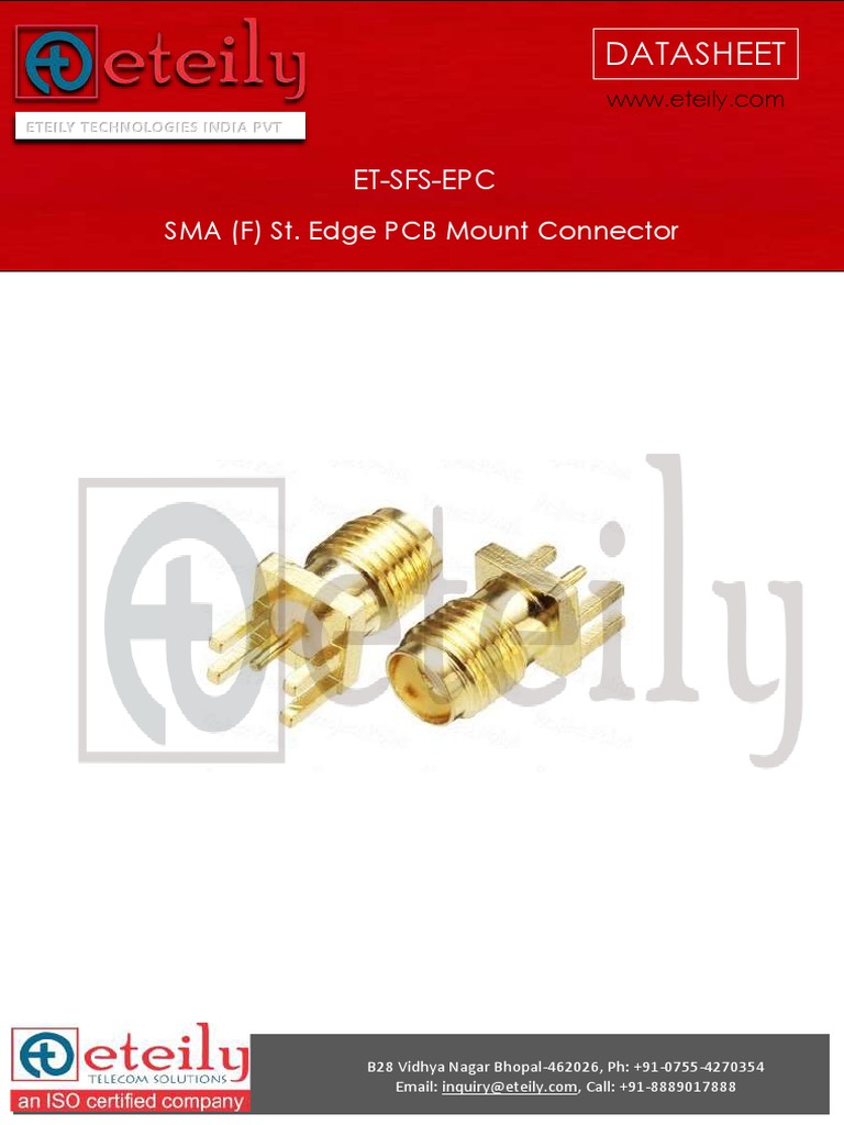 2 - Et SFS Epc PDF | PDF | Electrical Connector | Printed Circuit Board