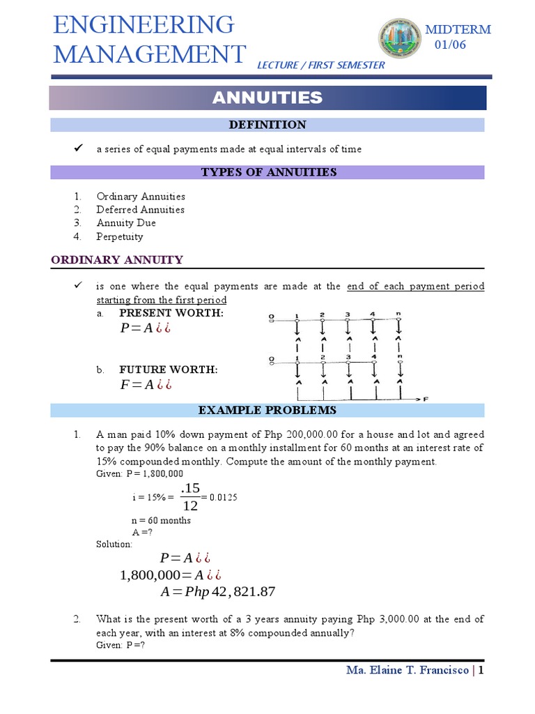 ECON | Download Free PDF | Present Value | Interest