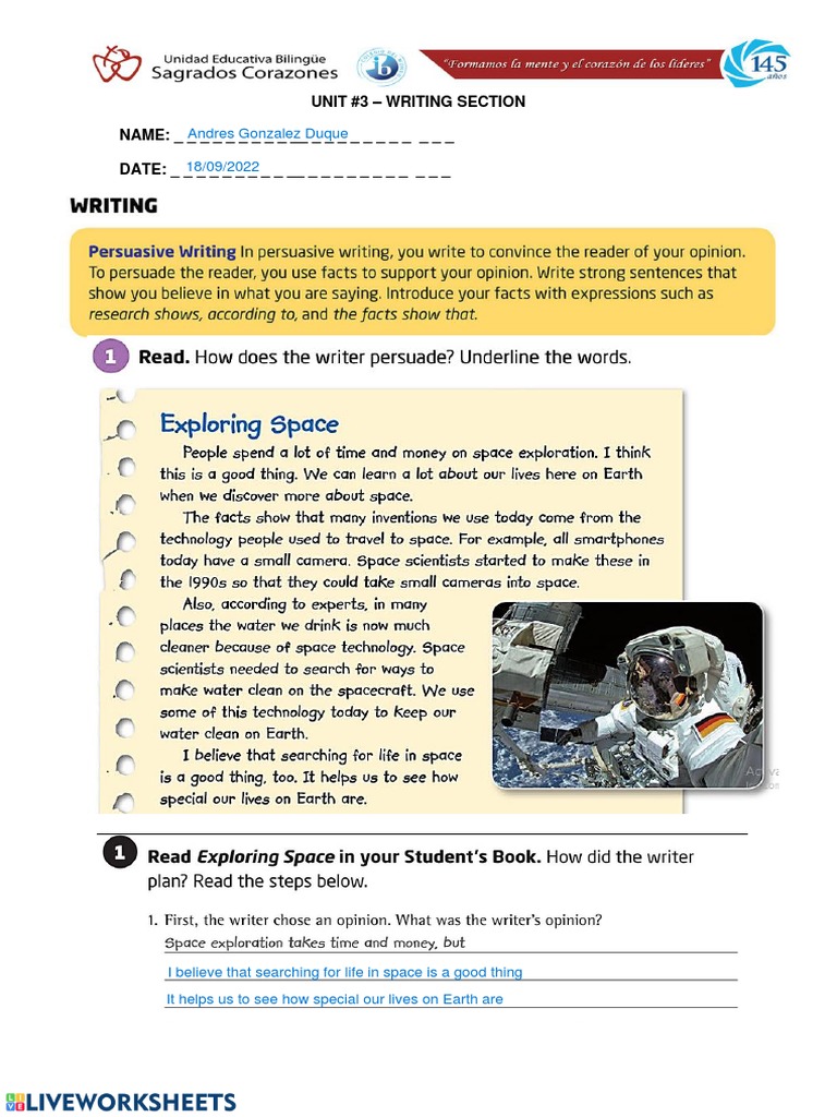 Task 1 Persuasive Writing PDF | PDF