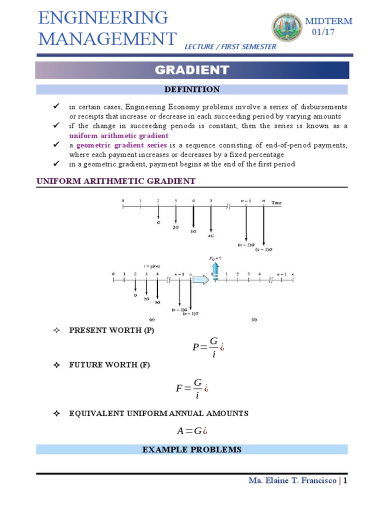 Engineering Economics Notes | PDF | Money | Economies