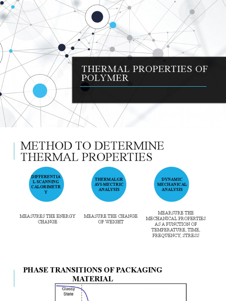 Thermal Properties of Polymers Overview | PDF | Polymers | Deformation ...