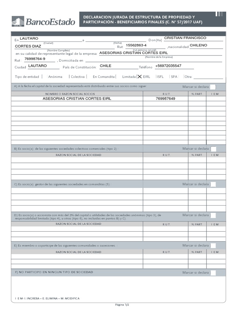 Documento 57 UAF | PDF | Bancos | Economias