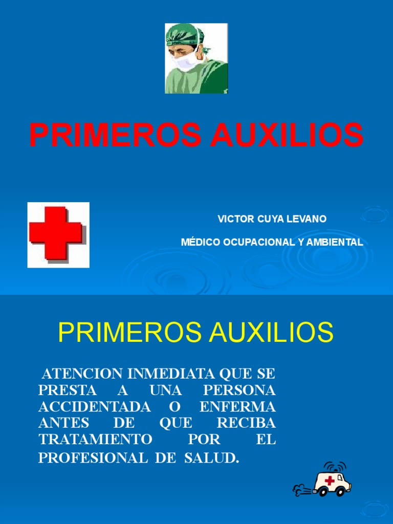 Primeros Auxilios Basico | PDF | Quemar | Primeros auxilios