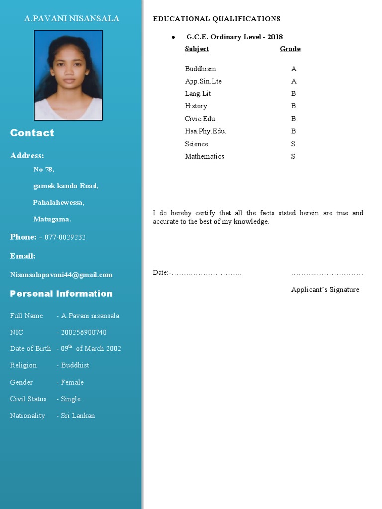 A Pawani Nisansala | PDF