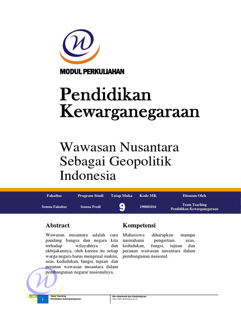 Modul 9 - Geopolitik PDF | PDF