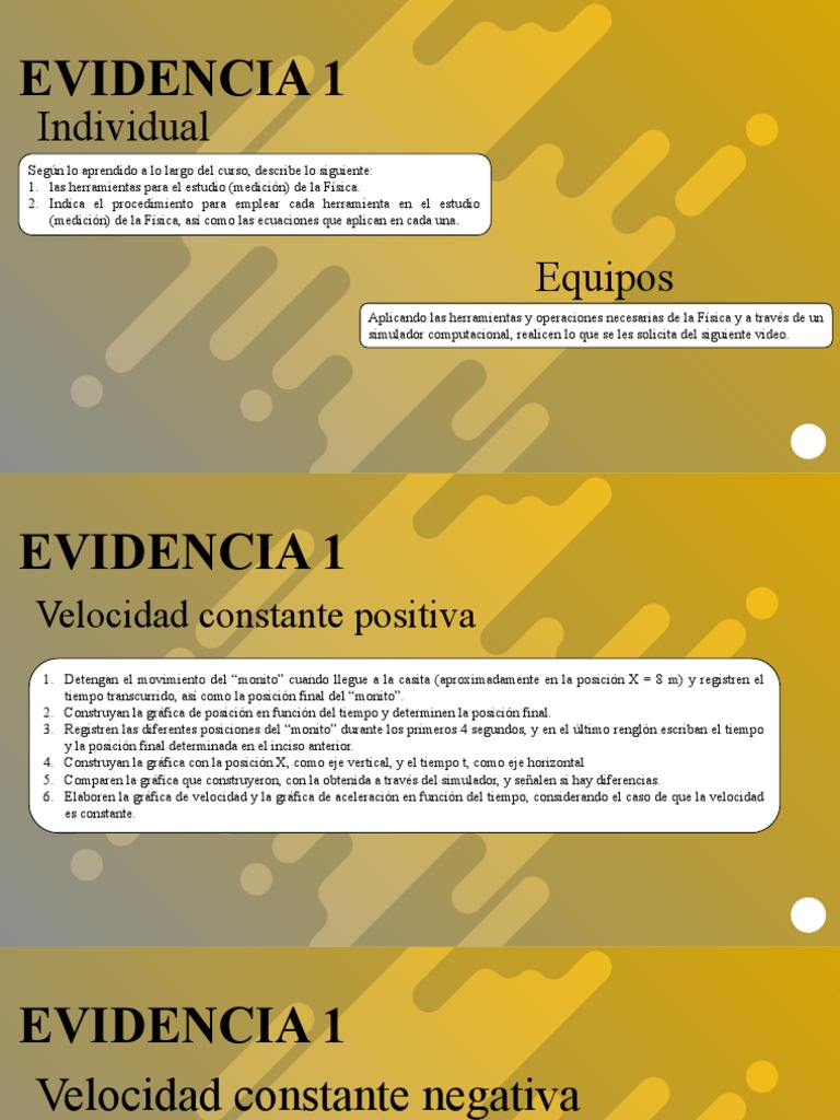 MyE Ev1 | PDF | Velocidad | Aceleración