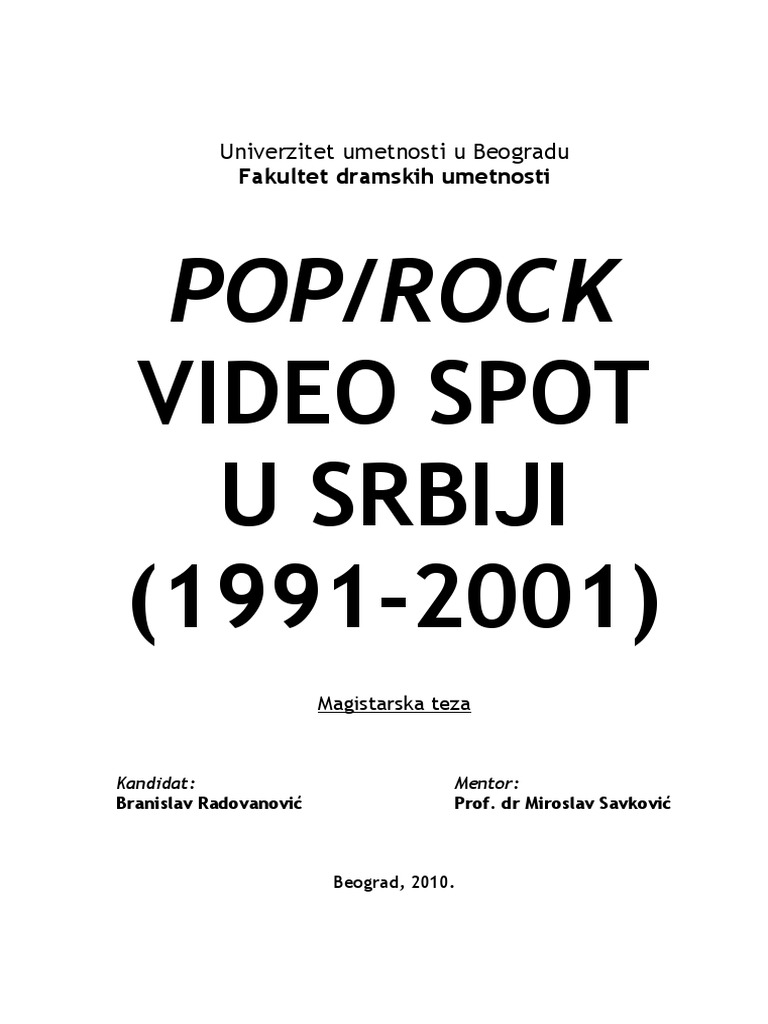 Branislav Radovanovic - SIMULAKRUMI I SIMULACIJA (FDU-MA) | PDF | The Beatles