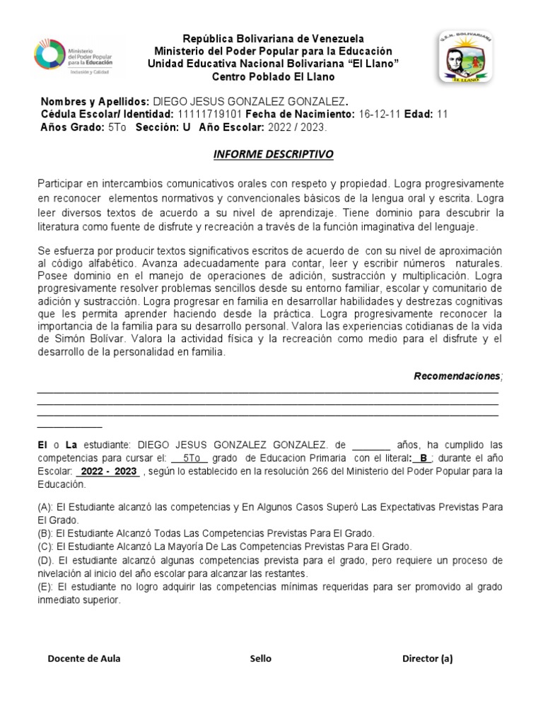 Formato Boletin | PDF