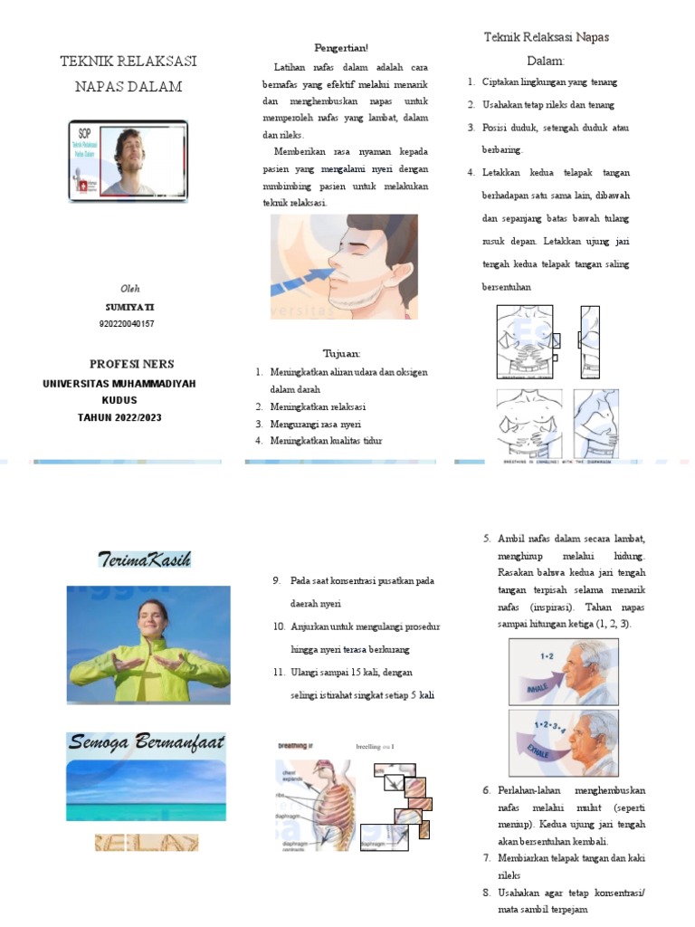 Leaflet Nafas Dalam | PDF