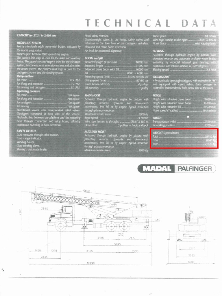 Informações Técnicas - MD30 | PDF