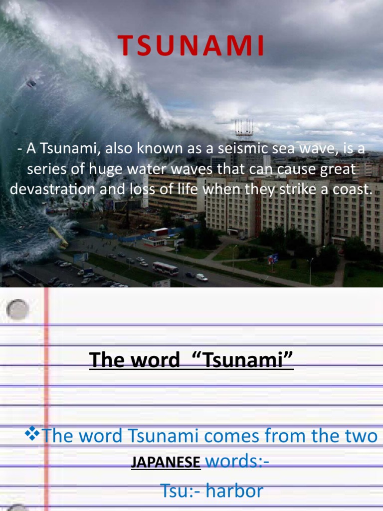 Tsunami | PDF | Tsunami | Earthquakes