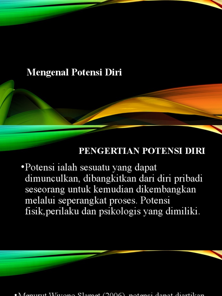 Potensi Diri | PDF | Sains & Matematika