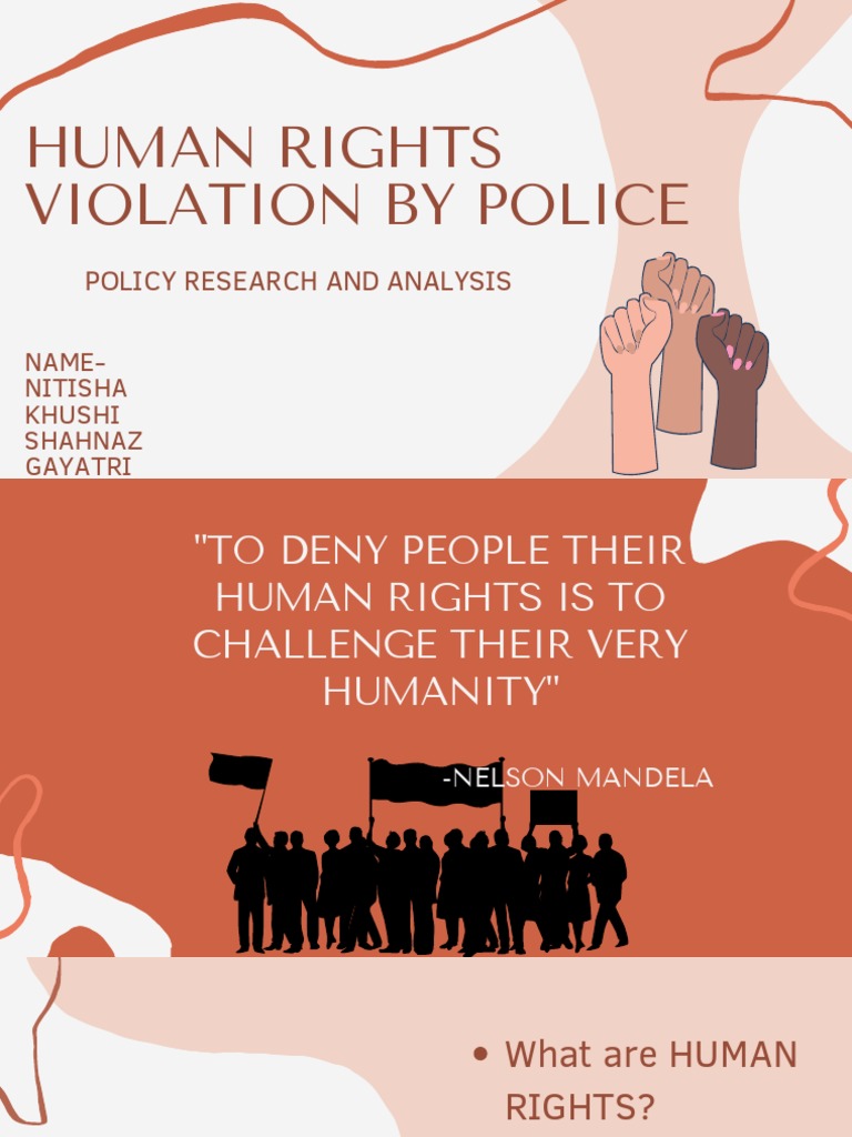 Human Rights Violation by Police in India | PDF | Detention ...