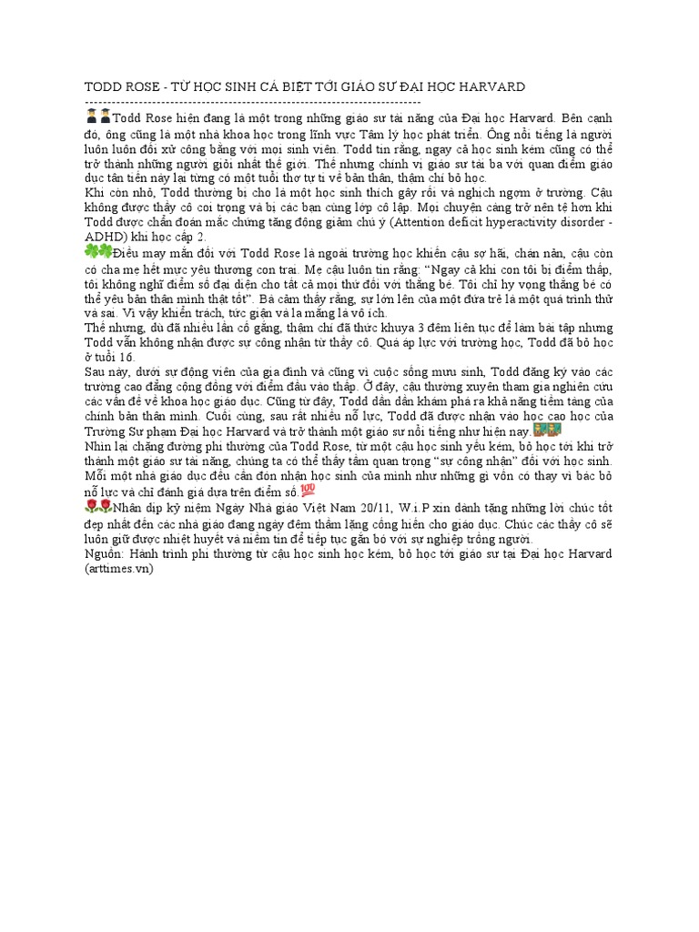 20-11-2022 - Todd Rose | PDF