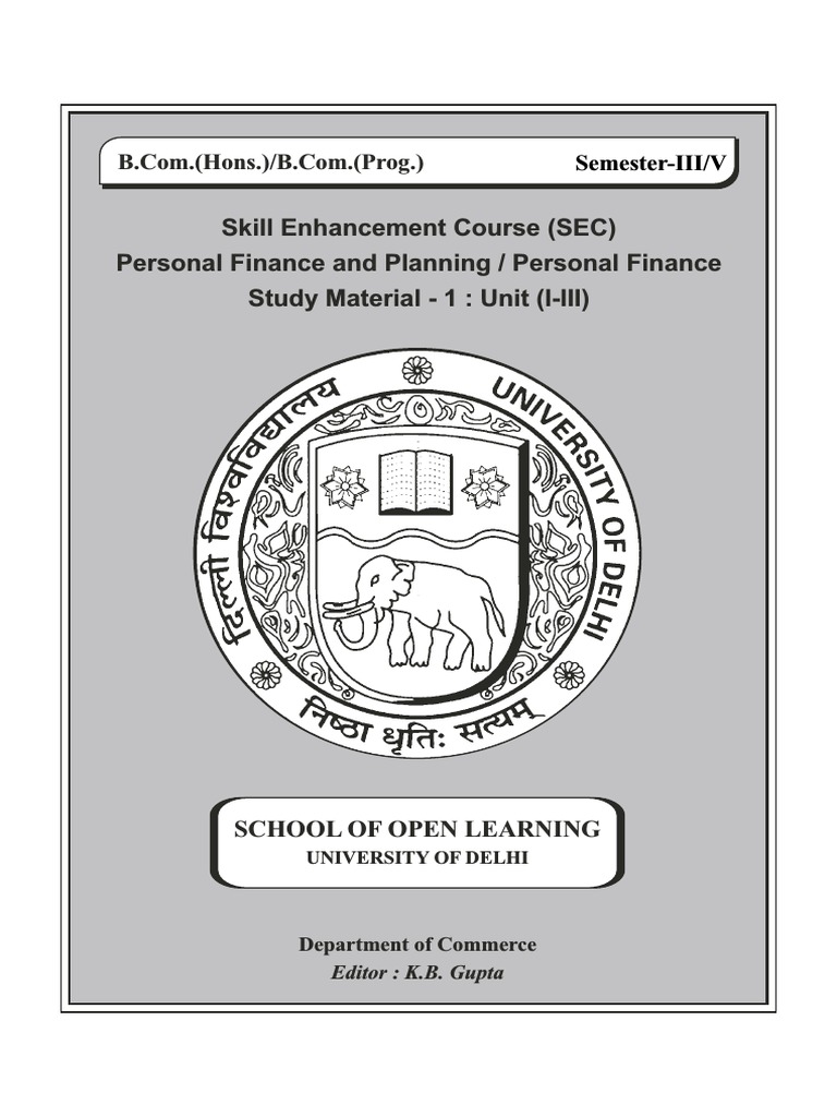 PFP Book PDF | PDF | Cost Of Living | Interest