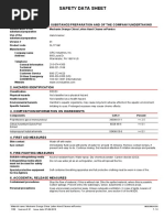 Fast Orange Pumice Lotion SDS | PDF | Dangerous Goods | Safety