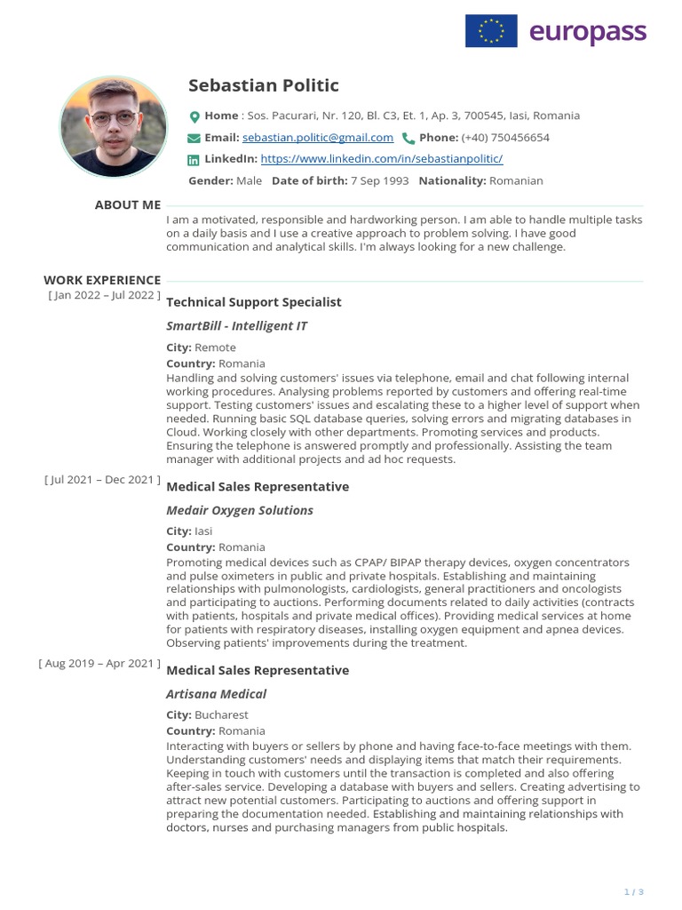 A Well-Rounded Professional Seeking New Opportunities in Customer ...