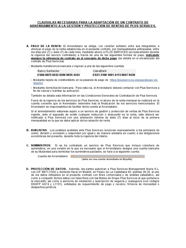 Clausula Pago | PDF | Bancos | Economias