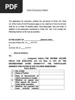 Format of A Plaint in A Civil Suit Drafting | PDF | Lawsuit | Cheque