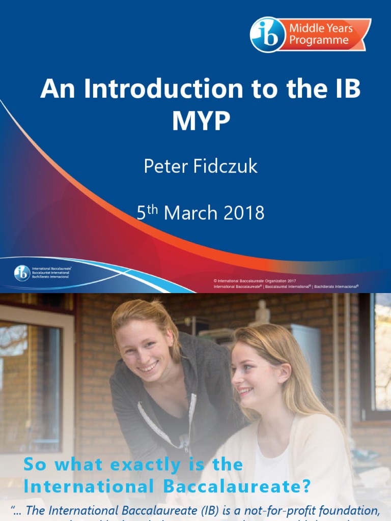 A Introduction To The Middle Years Programme Myp Pdf Thought