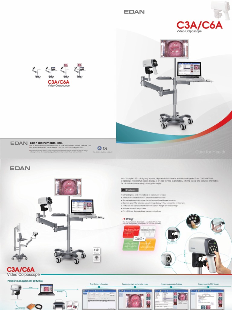 20040BRO002E C3A ..C6A Video Colposcope With Swing Arm Stand | PDF
