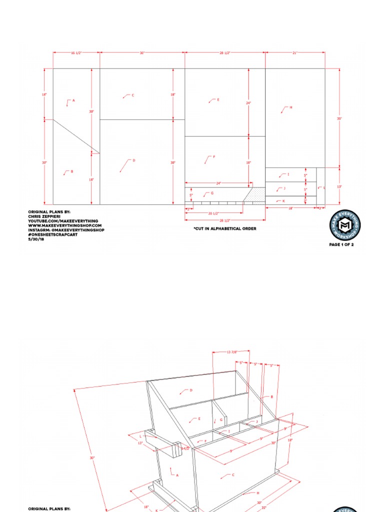 Scrap Bin Plans | PDF