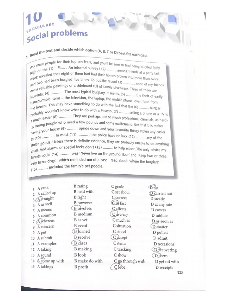 Vocabulary 10 | PDF