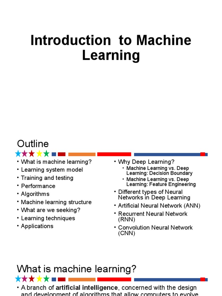 Module-I Machine Learning1 | PDF | Machine Learning | Support Vector Machine