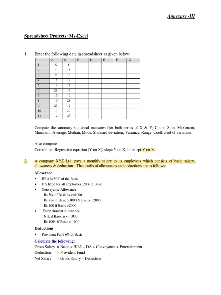 Excel Question B.com Hons | PDF | Statistics