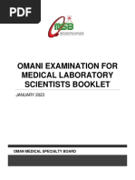 Lab Technician Exam Questions Set 1 | PDF | Medical Specialties ...