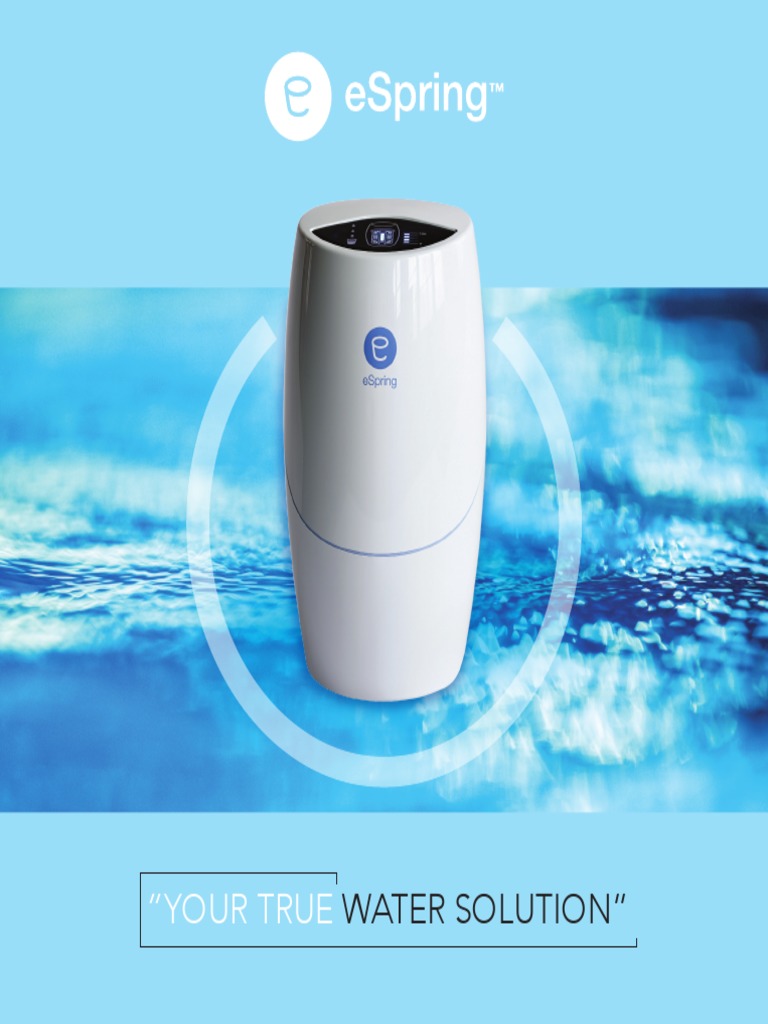 MY HT Espring Brochure en US | PDF | Water Purification | Water