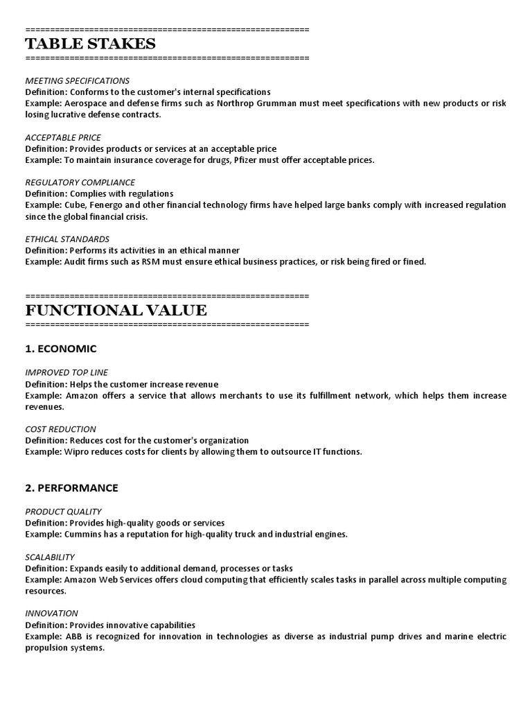 B2B The Element Value PDF PDF Computing Risk