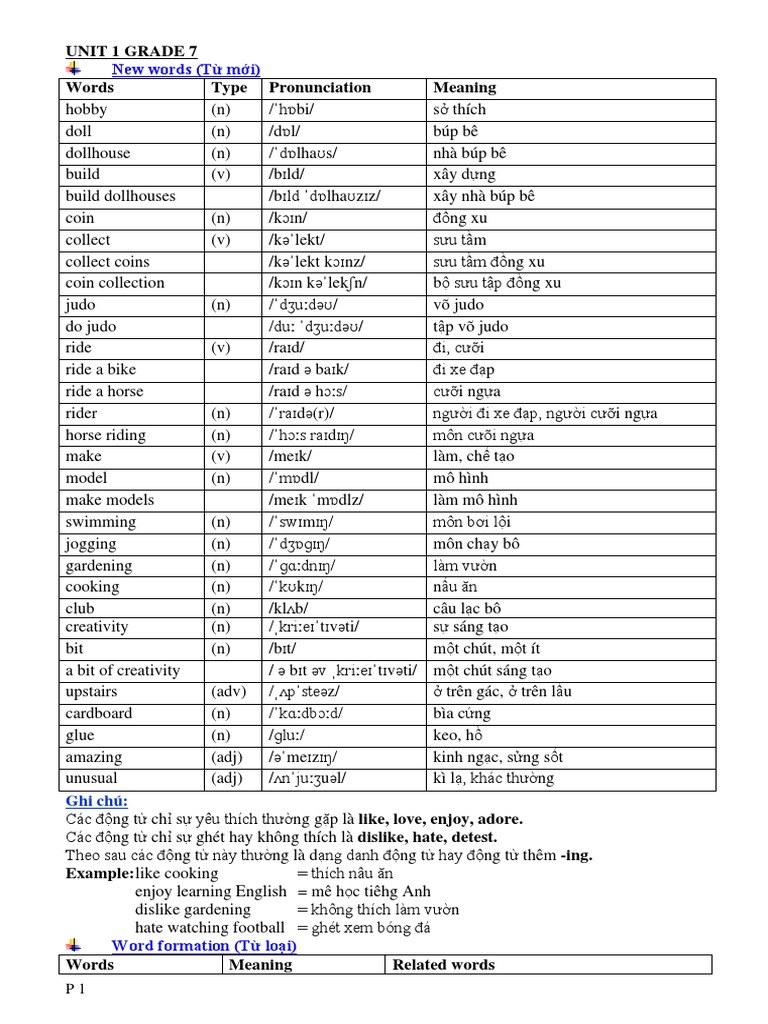 De Cuong On Thi HK1 L P 7 PDF | PDF