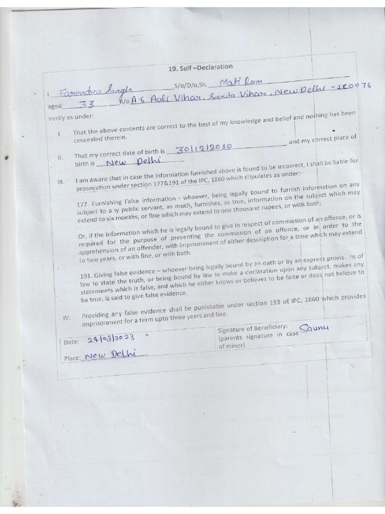 Jyoti 1 SD 001 | PDF