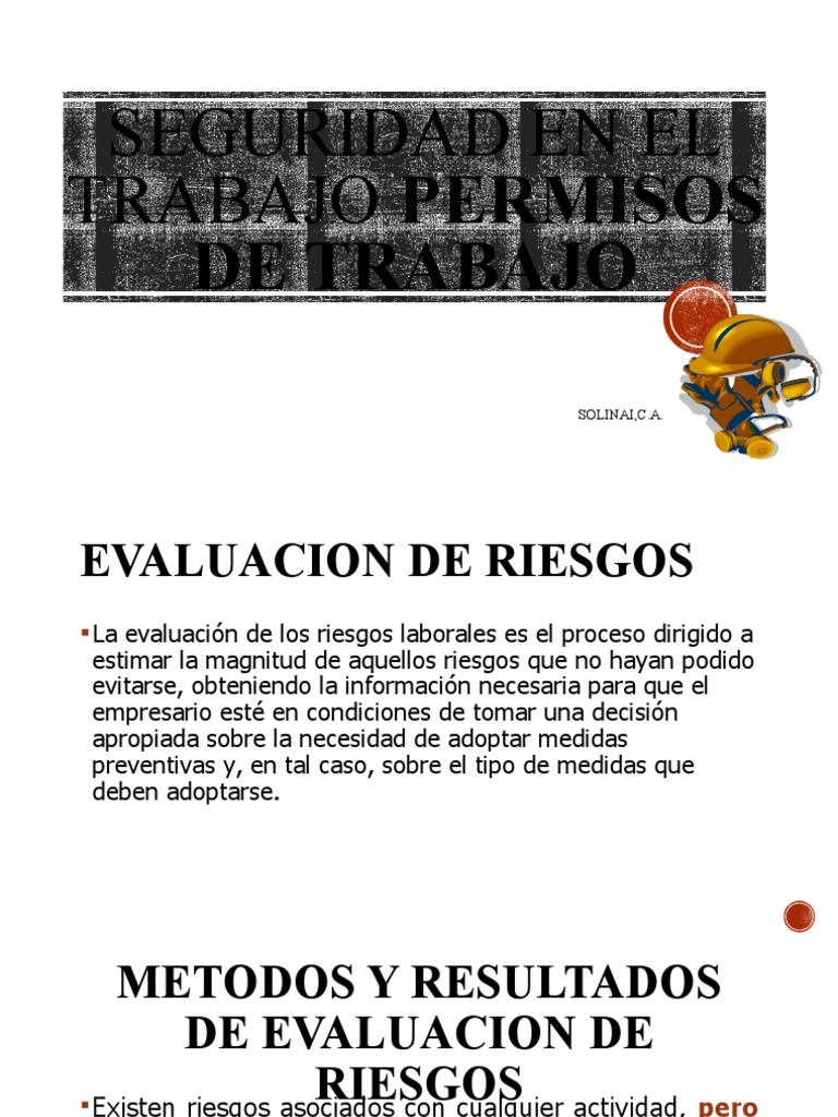 Permisologia de Trabajo | PDF | Evaluación | Evaluación de riesgos