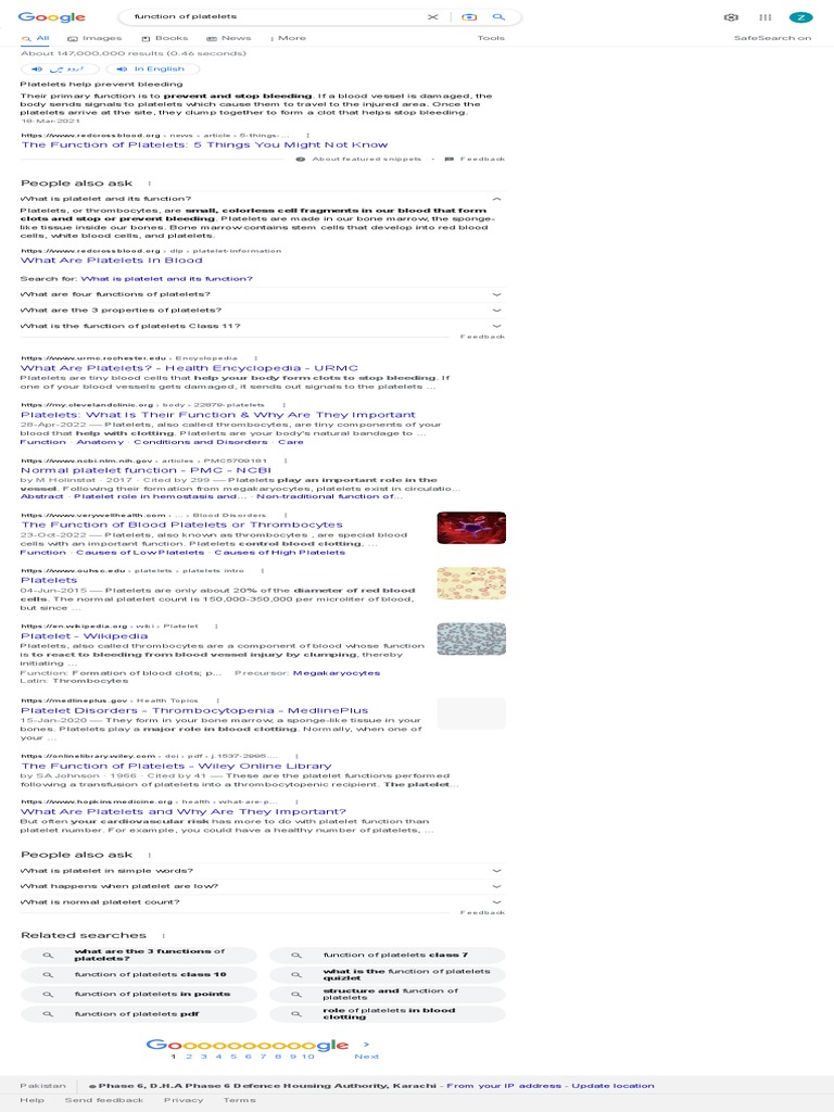 Function of Platelets - Google Search PDF | PDF | Platelet | Bleeding
