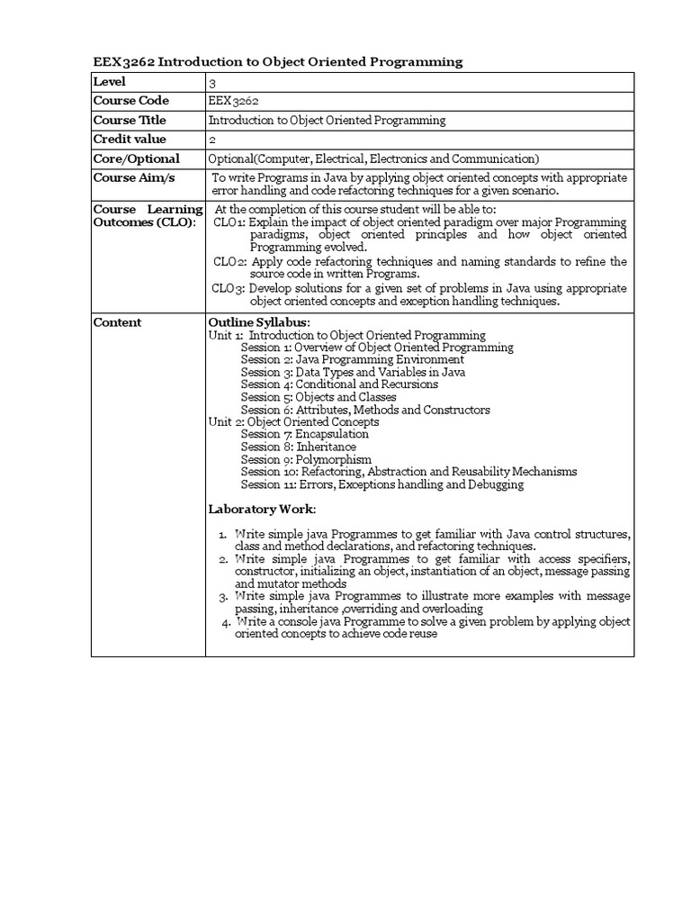 Electronic Curriculum | PDF