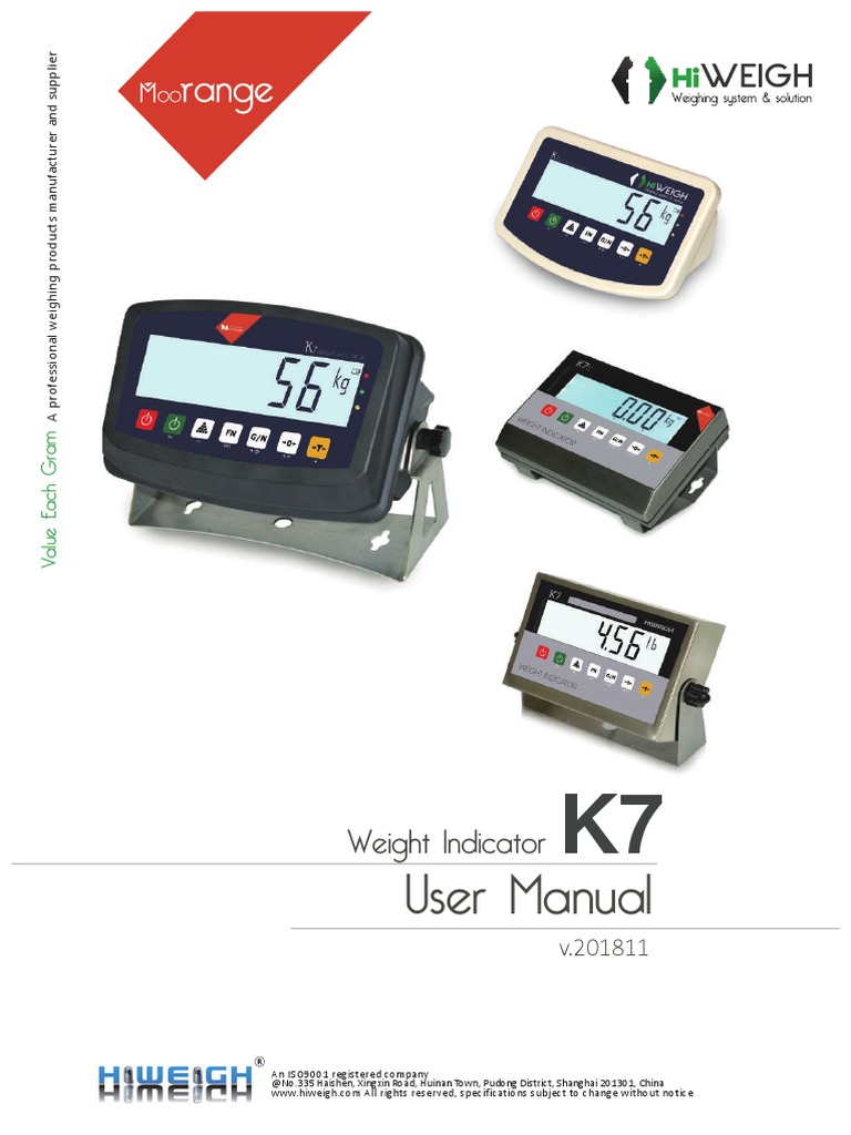 K7 Technical Manual V201811 | Download Free PDF | Electronics | Electrical Engineering