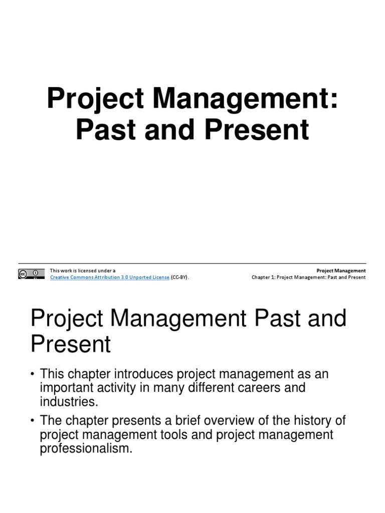 Chapter 1 | PDF | Project Management | Business