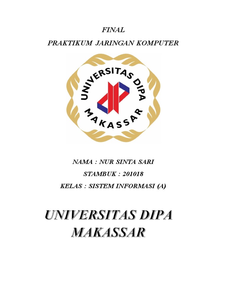 201018_Nur Sinta Sari_Final Prak Jarkom | PDF