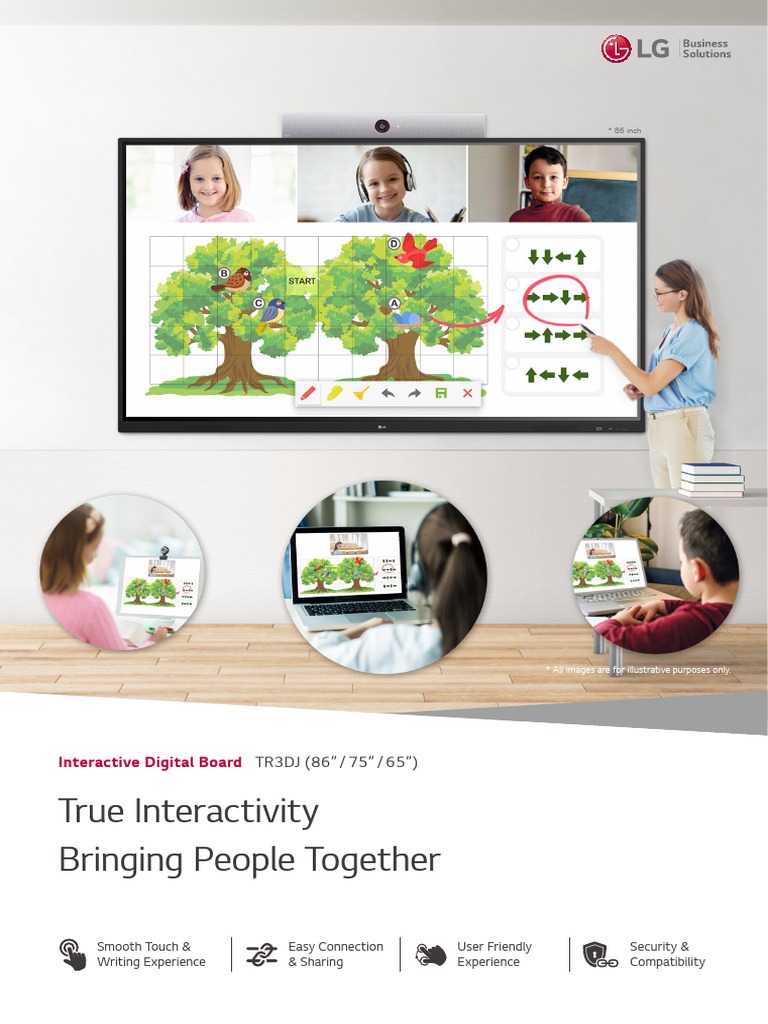LG Interactive Digital Board (TR3DJ Series) | PDF | Android (Operating ...